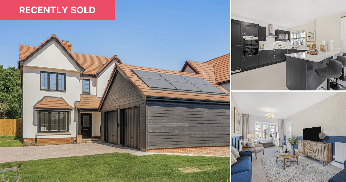 4 bed detached house for sale in Plot 3, The Codicote, Senuna Park ...