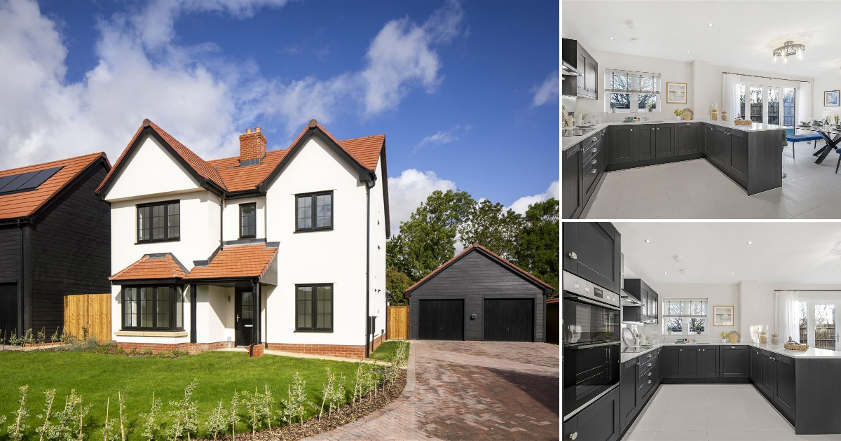 4 bed detached house for sale in Plot 5, The Eastwick, Senuna Park ...